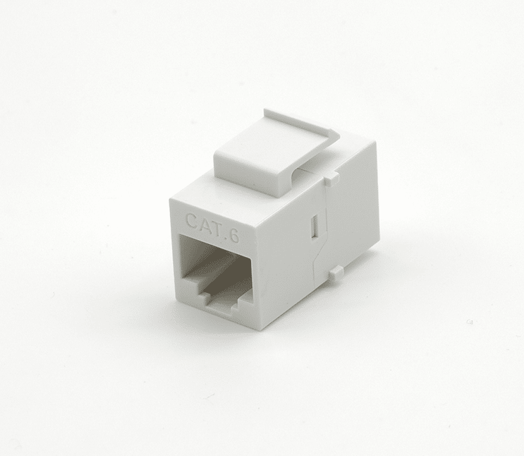KEYSTONE-RJ45-female-female-WHT - Winther3D