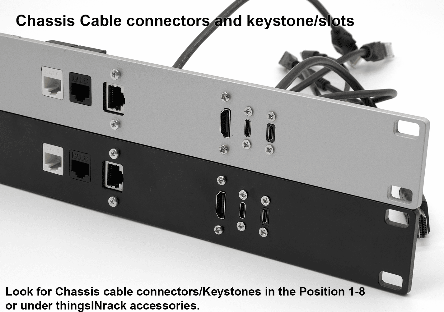 Chassis Cable connector HDMI male-chassis female – Winther3D