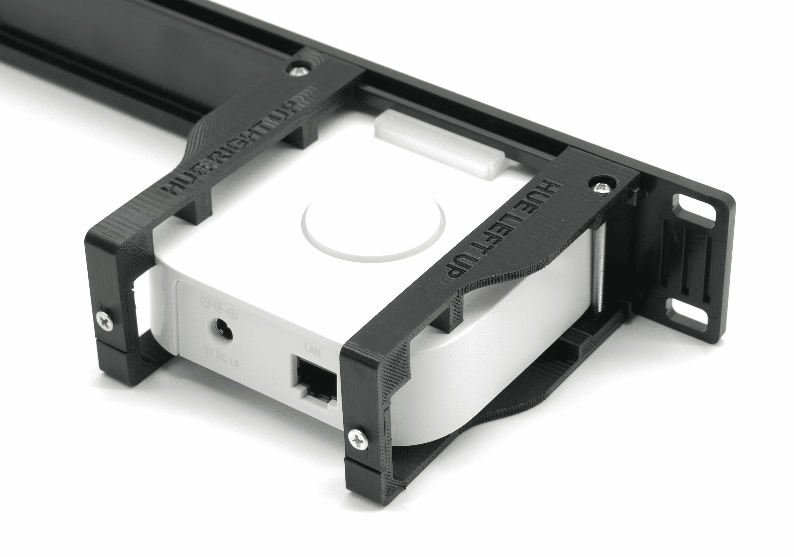 Rack mount Philps HUE injection molded front (customized) and 3D ...