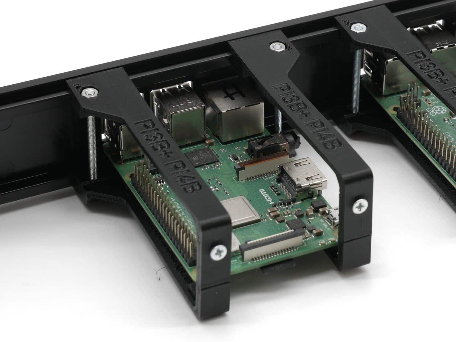 Rack mount for 1-2 Raspberry Pi boards / custom configure - Winther3D