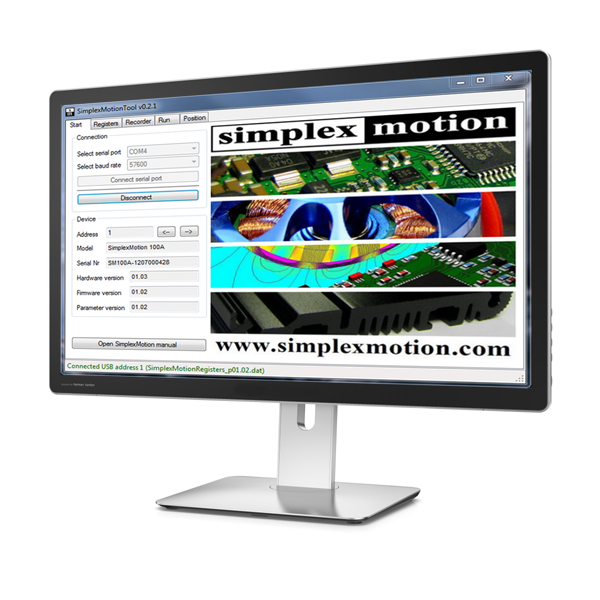 Software | Simplex Motion