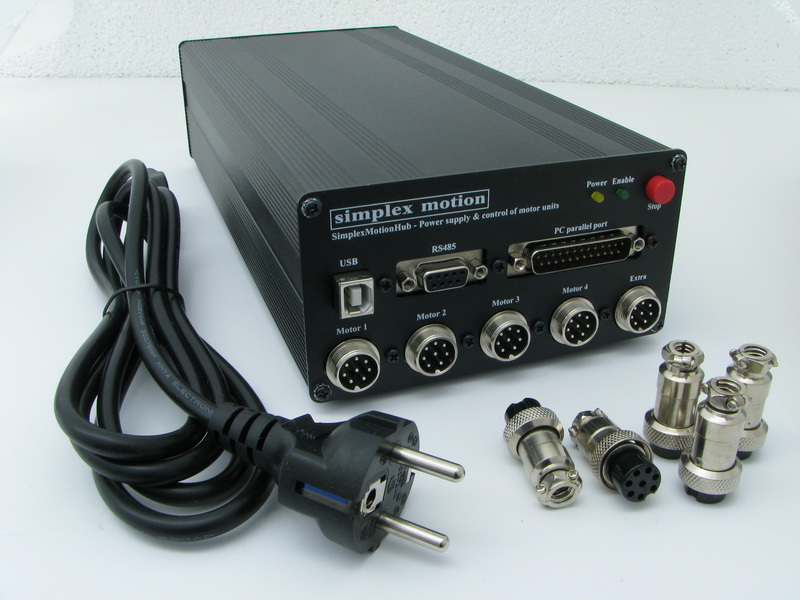 Unit for connection of several servo motors in CNC applications | Simplex Motion