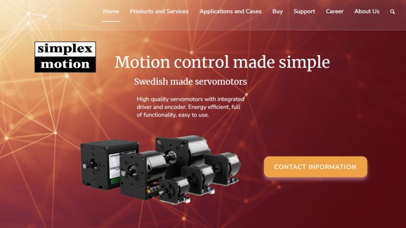 Release of updated website | Simplex Motion