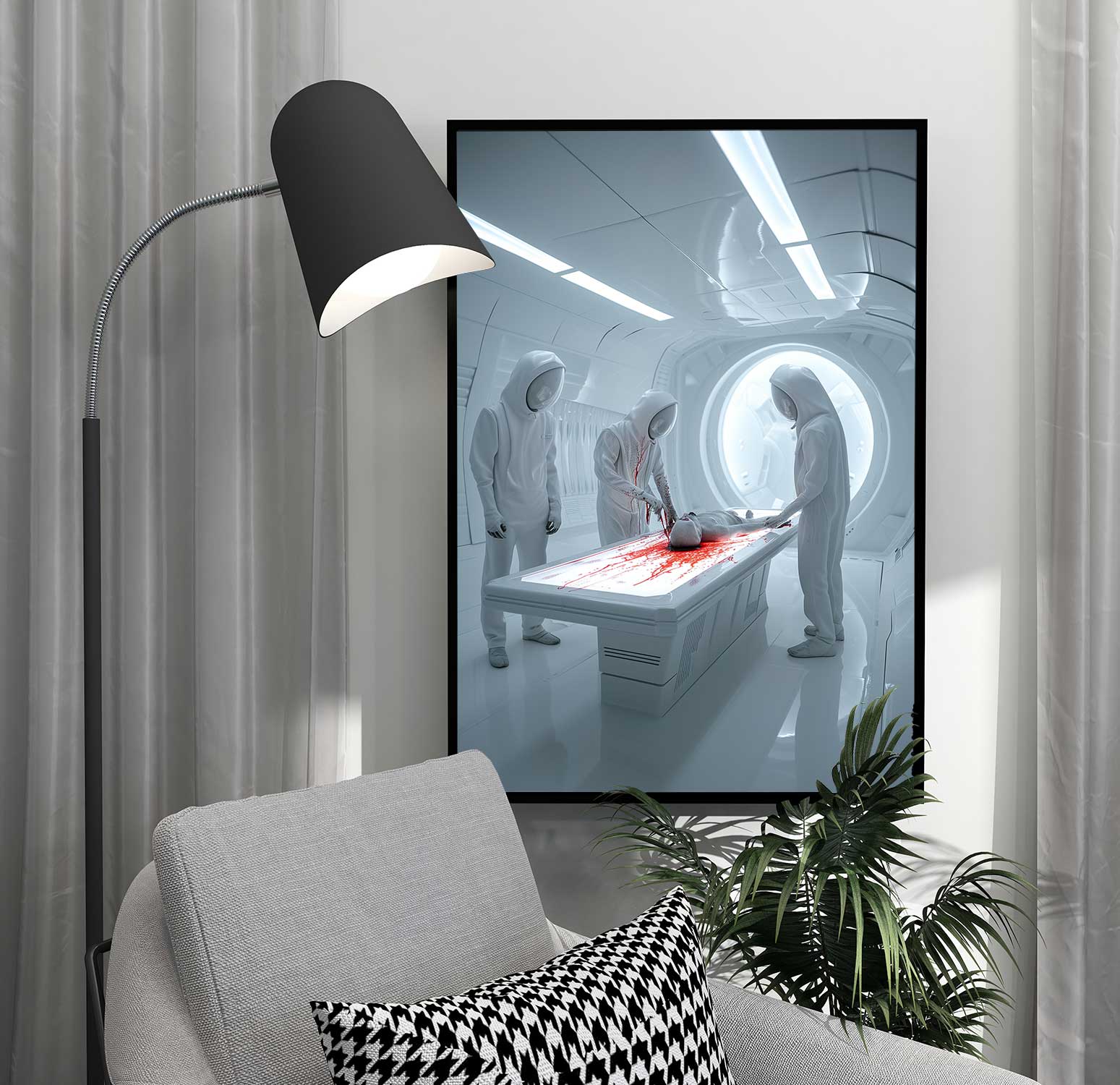 Alien autopsy – Skräck poster