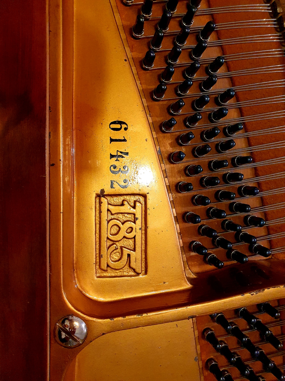 SÅLD! Grotrian Steinweg 1931, 185cm - SKANNESPIANON SÅLD! Grotrian Steinweg 1931, 185cm - SKANNESPIANON