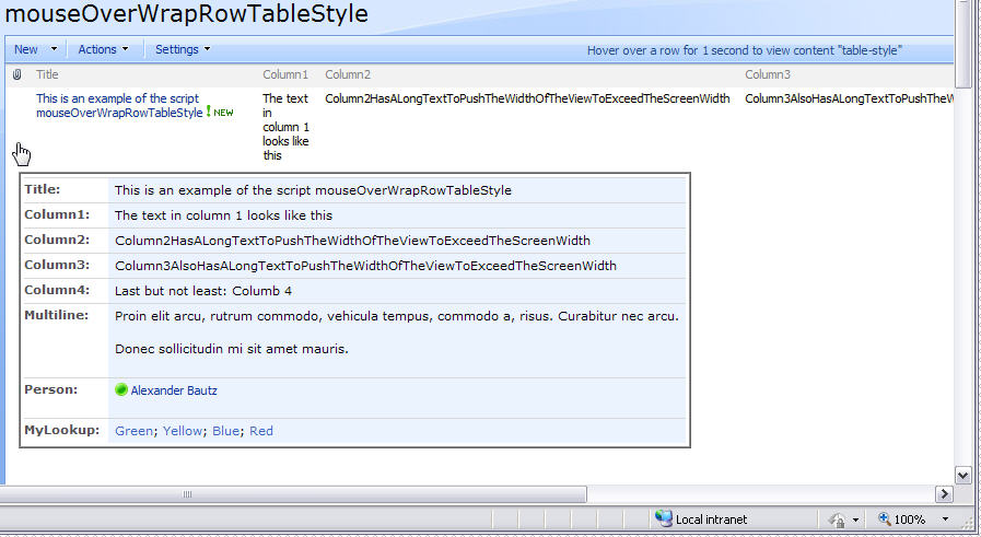 mouseoverwraprowtablestyle_listViewHover – SharePoint JavaScripts