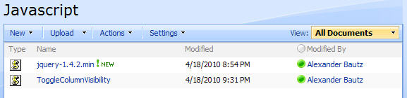 ToggleColumnVisibility_scriptlibrary – SharePoint JavaScripts