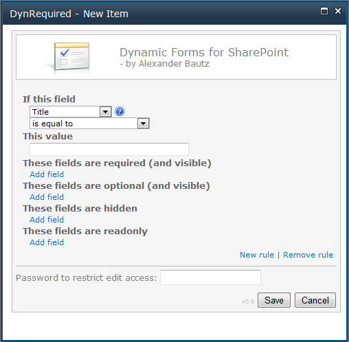 Dynamic Forms for SharePoint – SharePoint JavaScripts