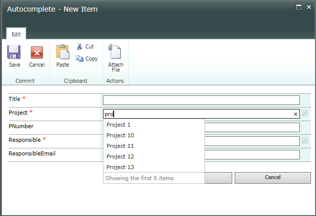 Autocomplete for text and people picker fields – SharePoint JavaScripts