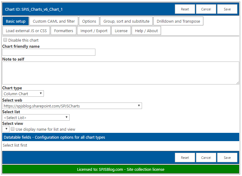 SPJS Charts for SharePoint user manual – SharePoint JavaScripts