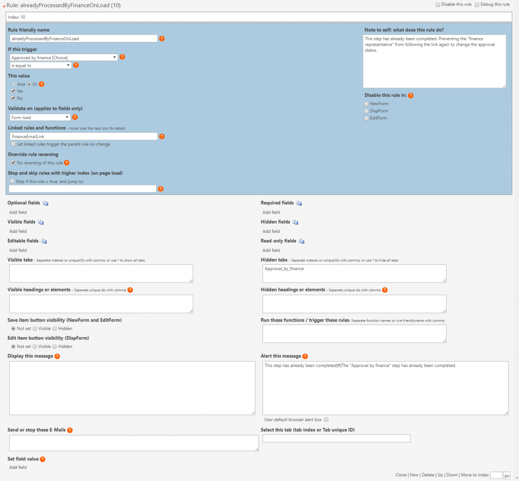 DFFS Example: Training application list with approval – SharePoint JavaScripts