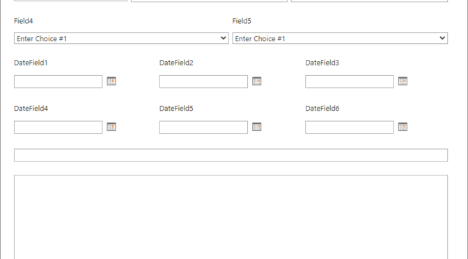 My own custom form layout with DFFS running behind it? – SharePoint JavaScripts