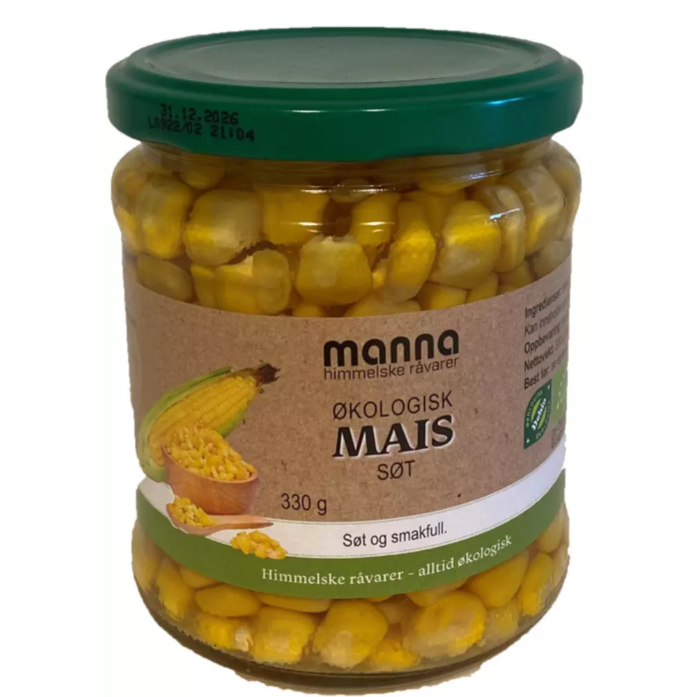 Mais Økologisk 330g – superfoodbutikken.no