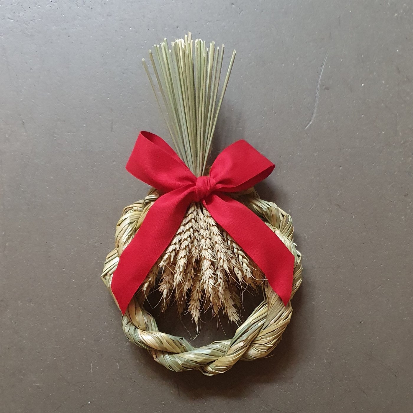 Halmkrans med ax - Svensk hemslöjd