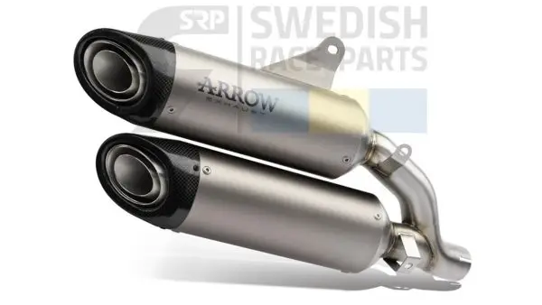 Arrow Titanium Round Slipon Panigale V2 2025- Swedish Race Parts