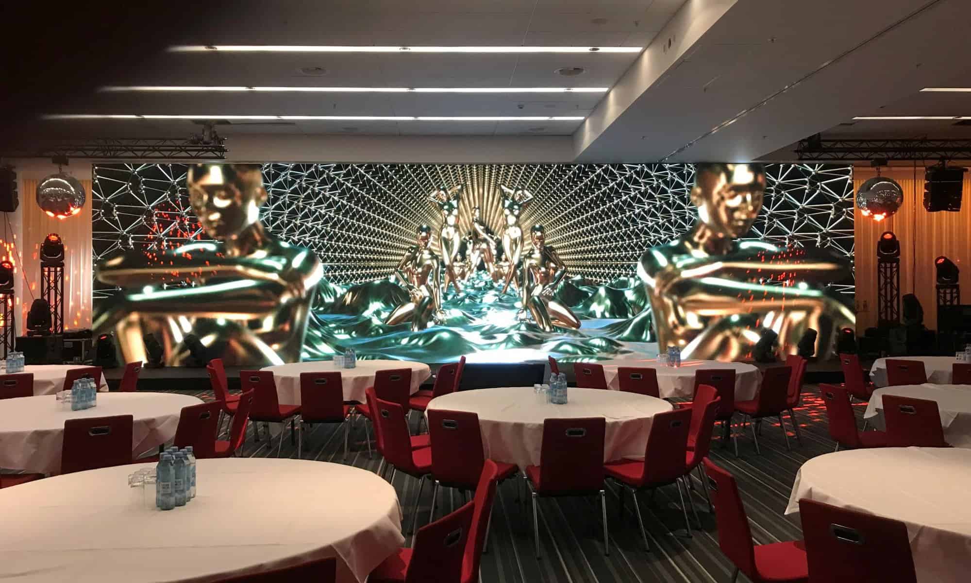 LED big screens for events in several sizes | Teletech.dk