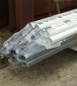 Packaging of building materials · Tentoma packaging solutions