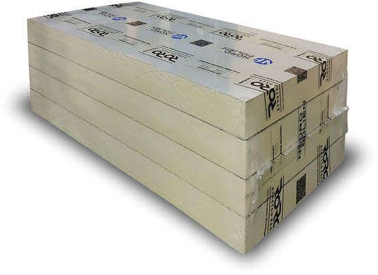 Packaging of insulation panels · Tentoma packaging solutions