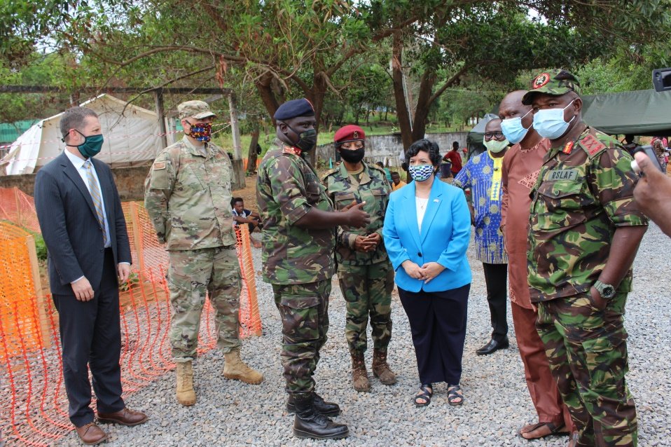 RSLAF & Ministry of Health Receives Loaned Equipment from US