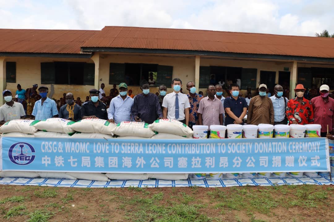 CRSG and WAOMC Support Sierra Leone’s Development Drive - The Calabash ...