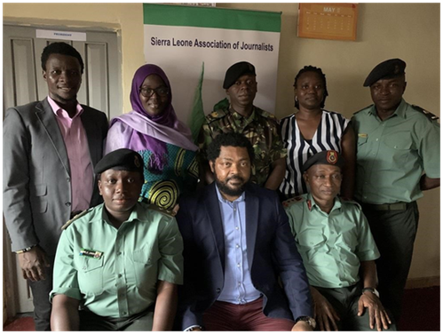 RSLAF Media Team Holds Fruitful Discussions with SLAJ - The Calabash ...