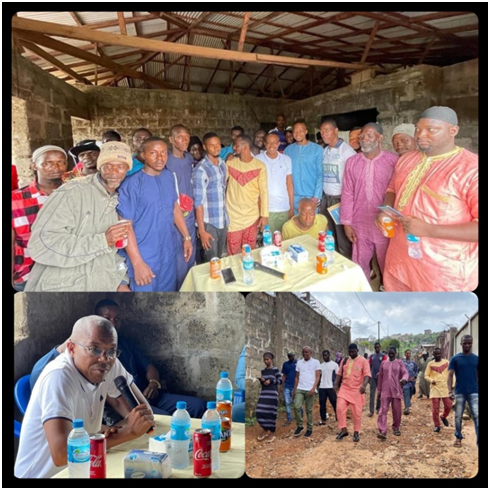Lands Minister Rubs Shoulders with members of the Fullah Community ...
