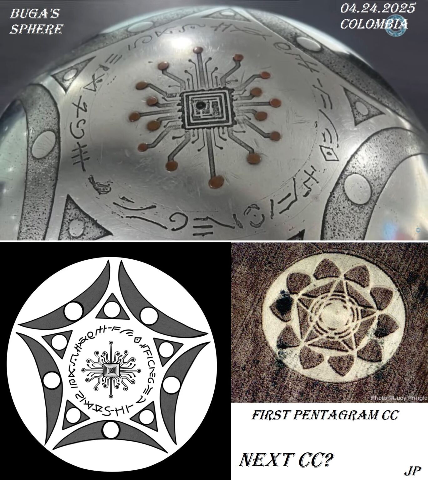 O mistério da esfera de Buga e os crop circles – Tô no Cosmos