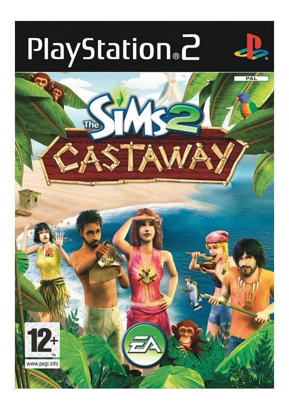 BRUGT - PS2 - The Sims 2 Castaway - Toys'N'Loot