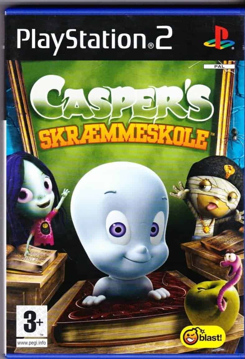 BRUGT - PS2 - Casper's Skræmmeskole - Toys'N'Loot