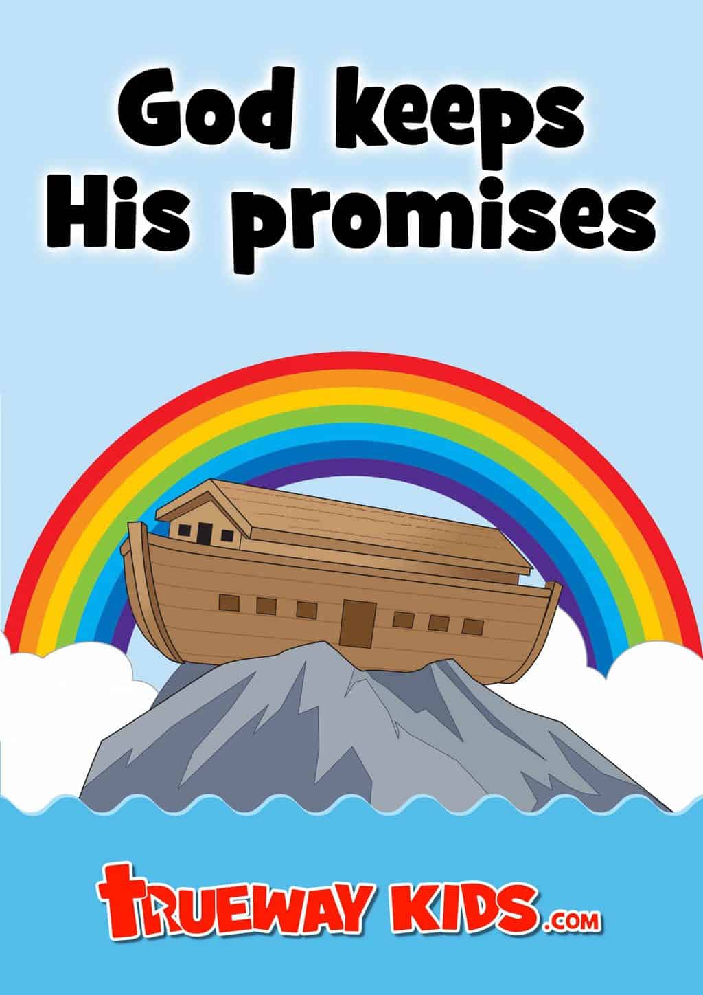 God keeps His Promises – Free printable Bible lesson for kids - Trueway ...