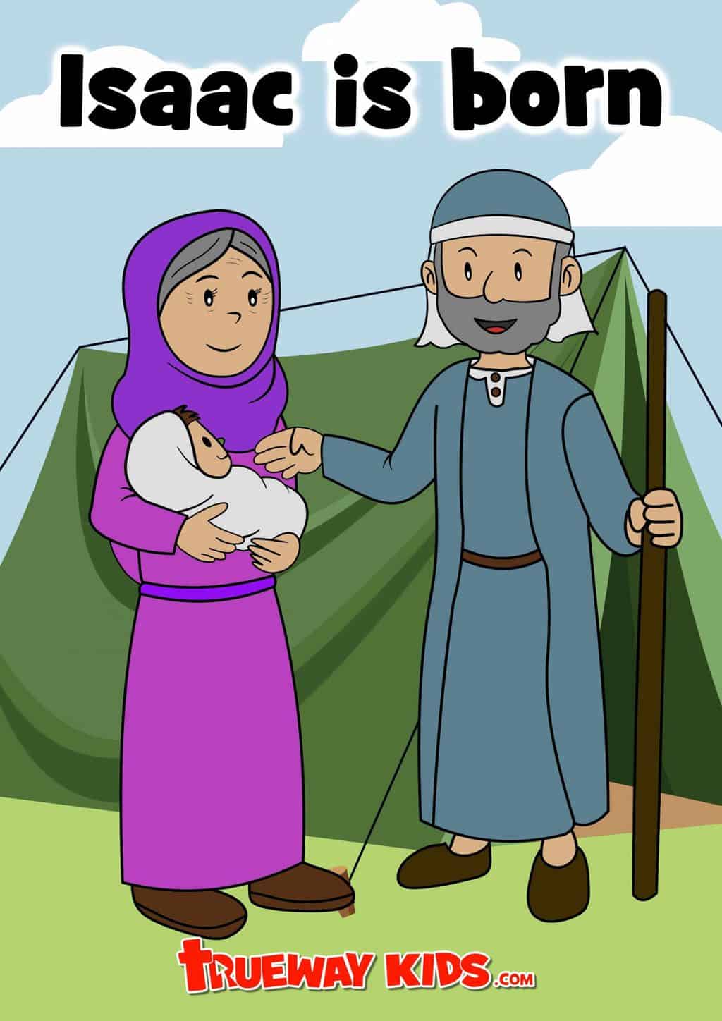 Isaac is born – Free Bible lesson for under 5s - Trueway Kids