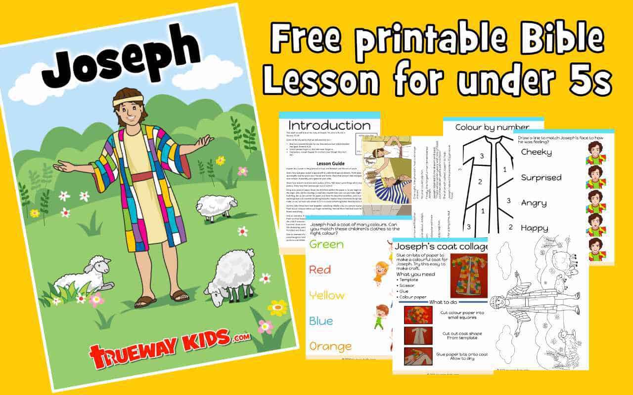 Joseph - Free Bible lesson for under 5s - Trueway Kids