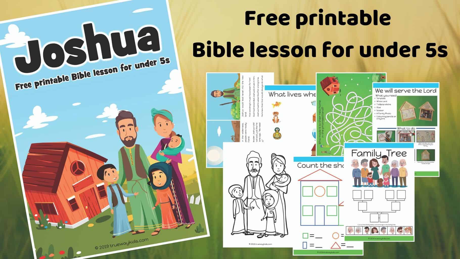 Joshua - Free Bible lesson for children - Trueway Kids