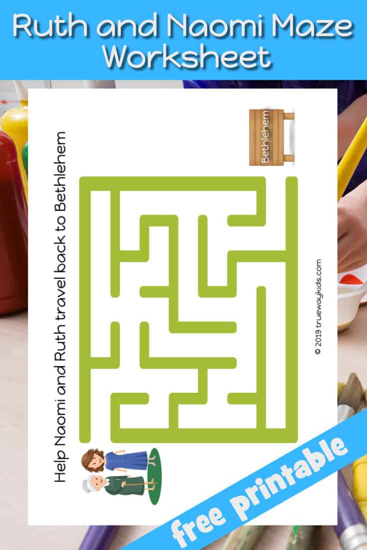 Ruth - Free Bible lesson for kids - Trueway Kids