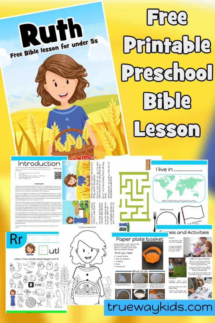 Ruth - Free Bible lesson for kids - Trueway Kids
