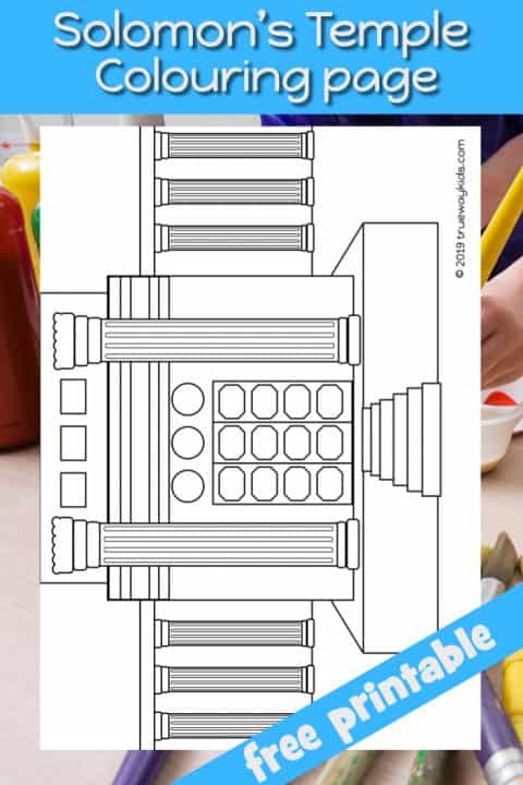 Solomon - FREE Bible lesson for kids - Trueway Kids