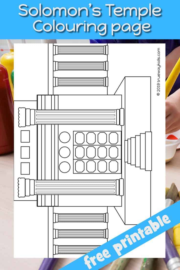 Solomon - FREE Bible lesson for kids - Trueway Kids