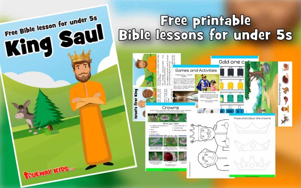 King Saul - Preschool Bible Lesson - Trueway Kids