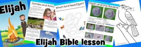 Elijah Preschool Bible Lesson - Trueway Kids