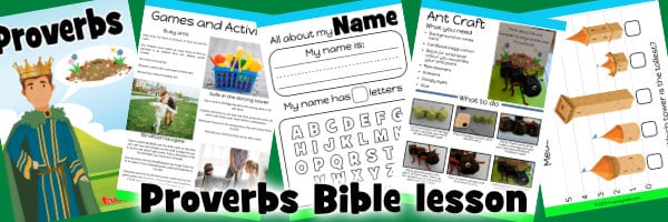 Proverbs - Preschool Bible lesson for kids - Trueway Kids