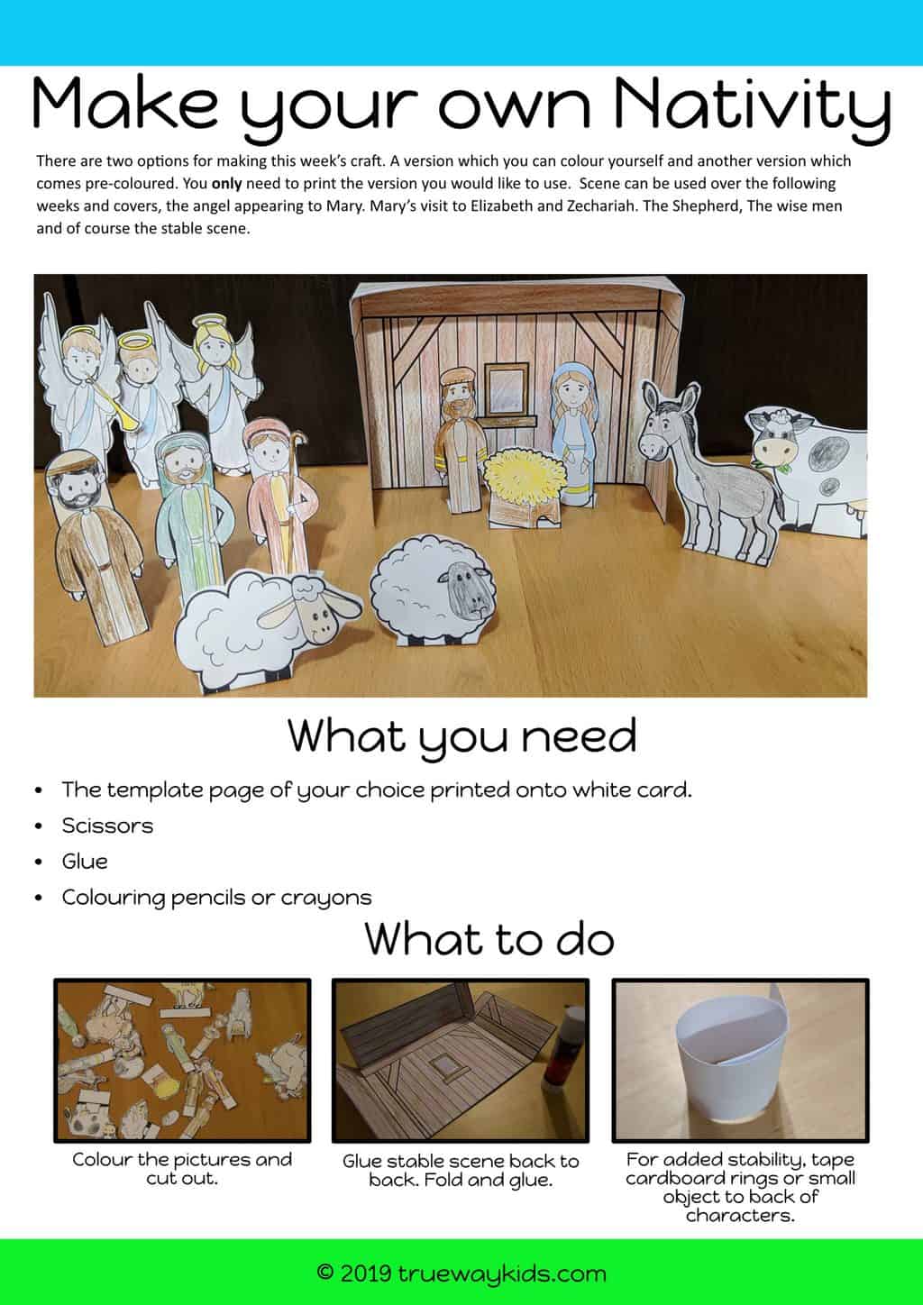 Waiting For Christmas - Preschool Bible lesson for advent. - Trueway Kids