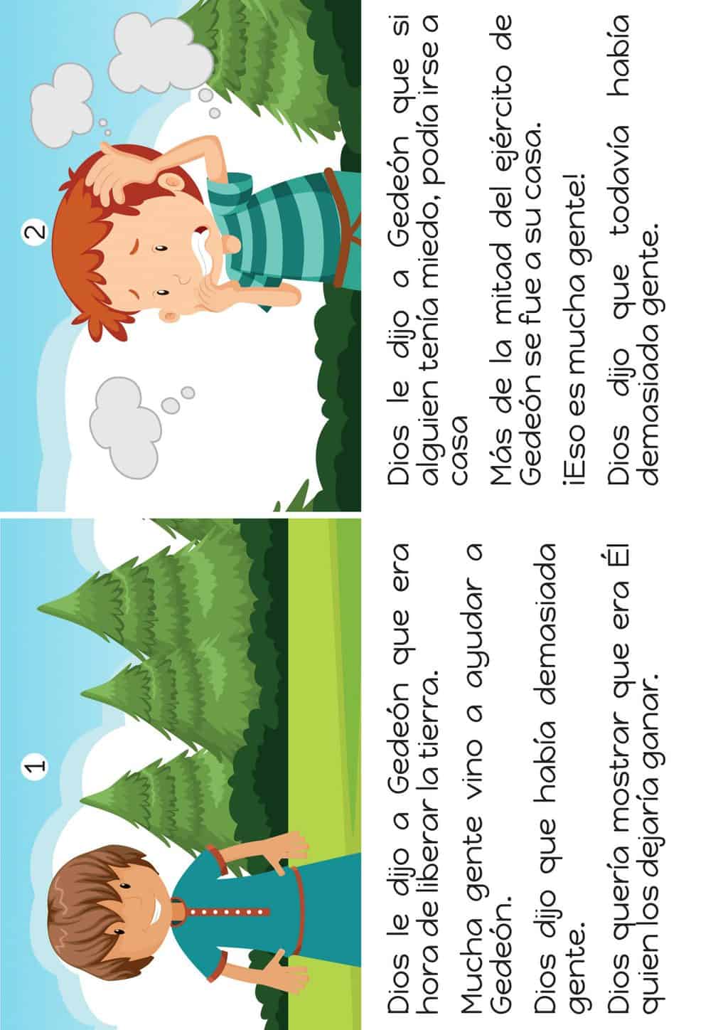 El Ejército de Gedeón de 300 - lección de la biblia para niños ... El Ejército de Gedeón de 300 - lección de la biblia para niños ...