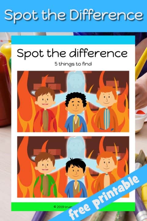 Shadrach, Meshach, and Abednego - Preschool Bible lesson - Trueway Kids