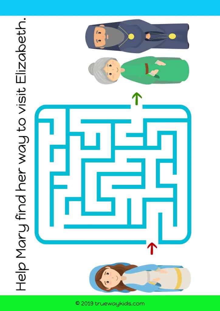 The Angel appears to Mary - Trueway Kids