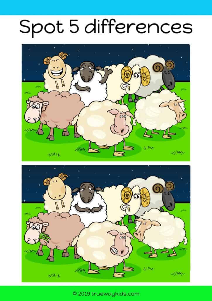 The Shepherds - Free printable Christmas Bible lesson - Trueway Kids