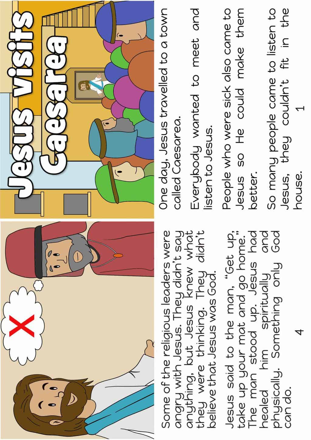 Jesus Heals and Forgives (Man Lowered Through the Roof) - Trueway Kids