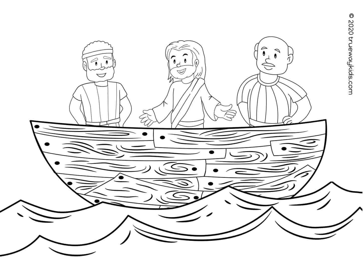 Jesus Calms the Storm - Trueway Kids