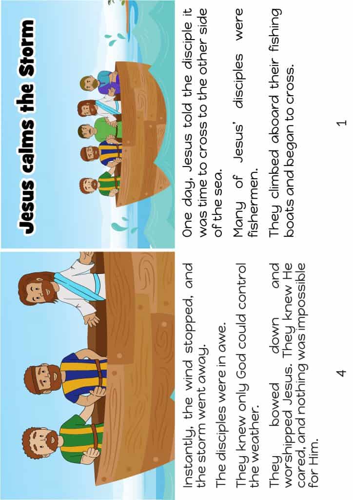 Jesus Calms the Storm - Trueway Kids