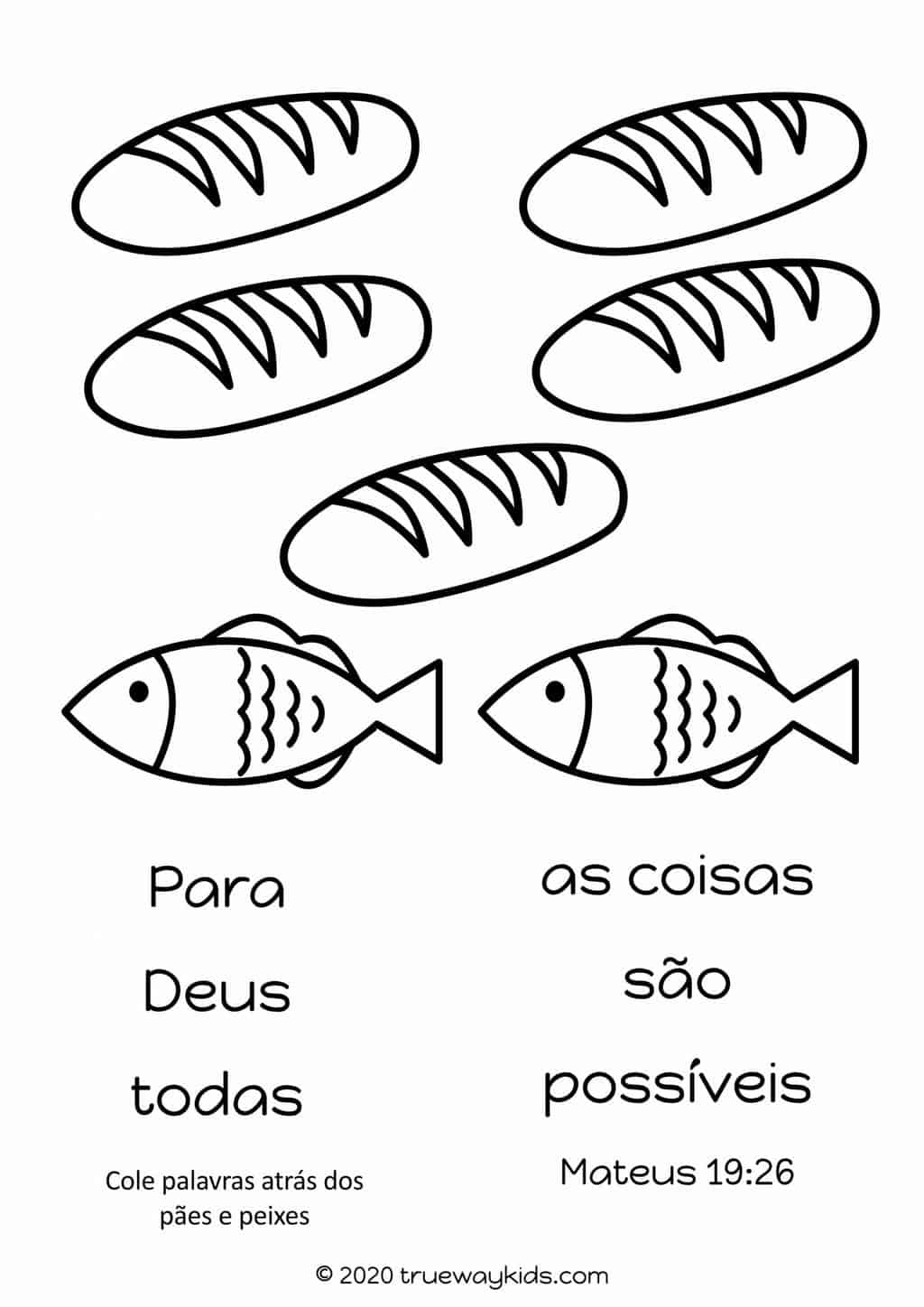 A Primeira Multiplicação dos Pães - Trueway Kids A Primeira Multiplicação dos Pães - Trueway Kids