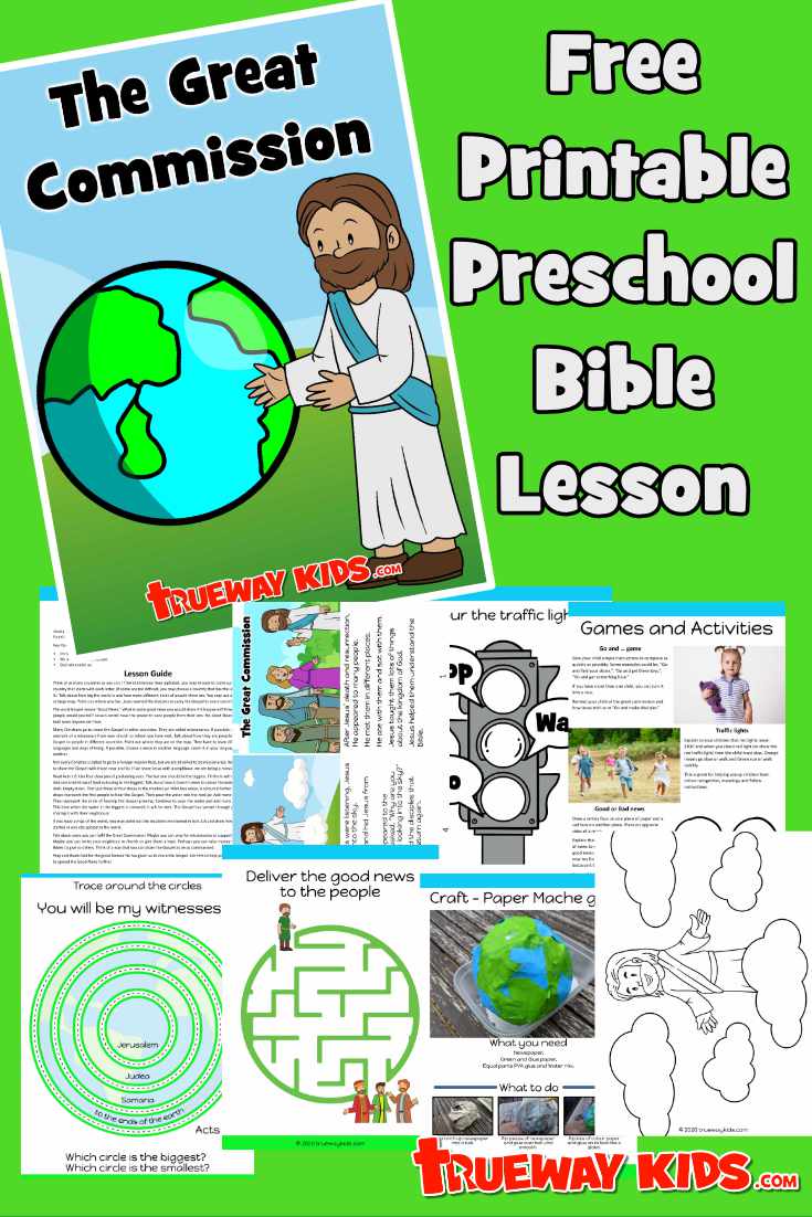 The Great Commission - Trueway Kids